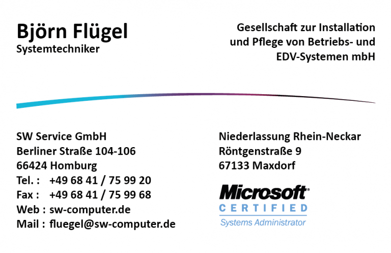 Björn_Flügel - SW Computer & Software GmbH